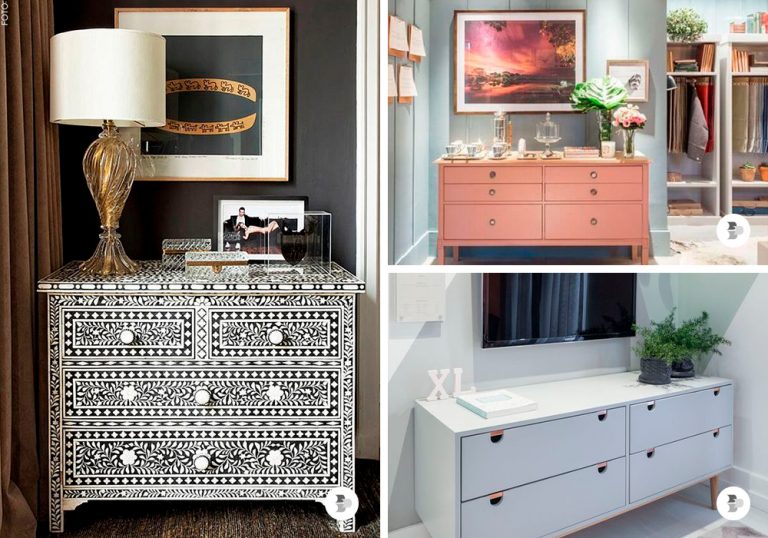 Cômodas: modelos, vantagens e como usar na decoração